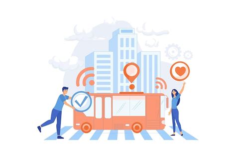 premium vector passengers like and approve autonomos robotic