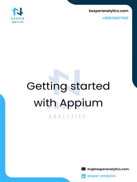 what is appium used for pdf mobile app selenium software