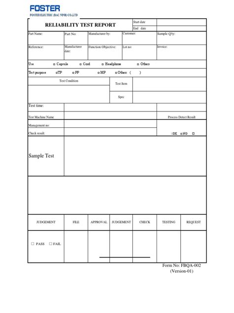 Fbqa 002 Bending Pull Test Pdf Pdf