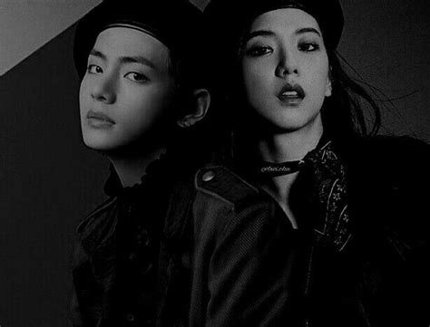 Icon Vsoo Taesoo V Jisoo Taehyung Bts Blackpink Shipp Friend Photos Kpop Couples