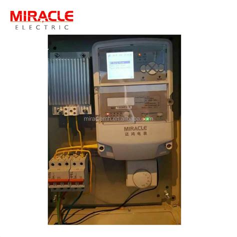 Carrier Wave And Gprs Energy Meter Dcu Data Concentrator For Remote Smart Meter Reading System