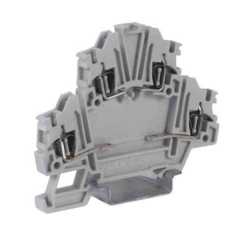 Din Rail Spring Type Component Holder Terminal Block For Custom Config Sourceasi