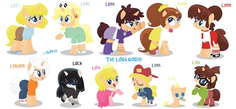 The Loud House Mlp By Fluffy Poyos On Deviantart