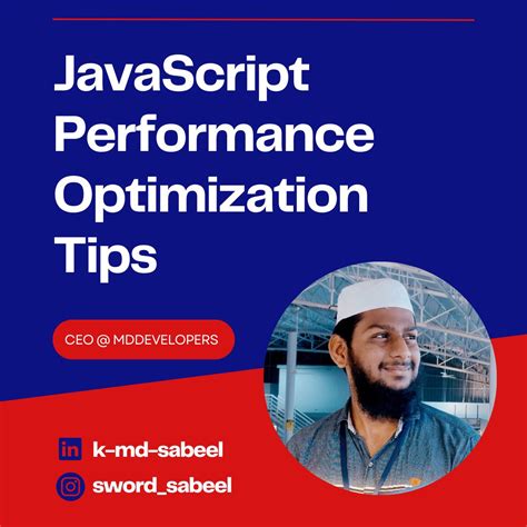 K Mohammed Sabeel On Linkedin Javascriptperformanceoptimization
