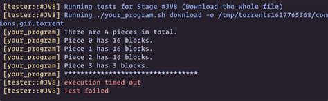 Timeout Error For Jv8 Challenges Codecrafters
