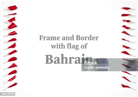 프레임과 바레인의 국기와 국경입니다 3 차원 일러스트 레이 션 0명에 대한 스톡 사진 및 기타 이미지 0명 공란 교육 Istock