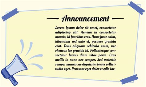 Announcement Background Vector Art Icons And Graphics For Free Download