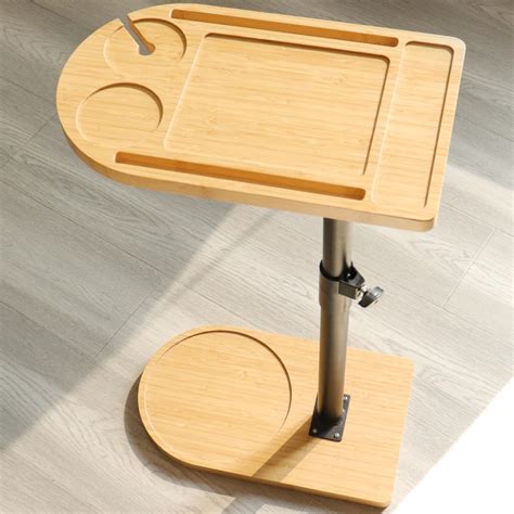 Yuhfera 360 Rotatable Sofa Tray Table For Couch Arm