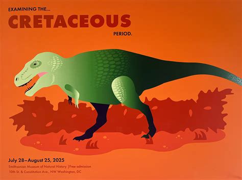 Examining The Cretaceous Period 1 Images Behance