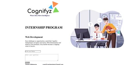 cognifyz technologies designs websites with html and css krushna