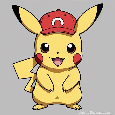 Pikachu In Shinji Kanda Style Stable Diffusion Online