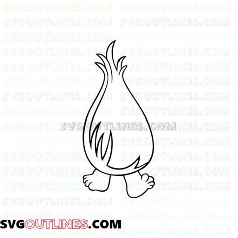 Fuzzbert Trolls Outline Svg Dxf Eps Pdf Png