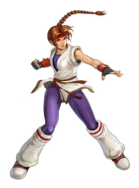 Yuri Art Of Fighting Street Fighter Art King Of Fighters Art Of Fighting