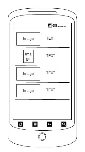 Android Custom ListView Where All The Images Have The Same Size Stack Overflow