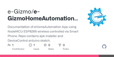 GitHub E Gizmo E GizmoHomeAutomation NodeMCU ESP Documentation Of EHomeAutomation App