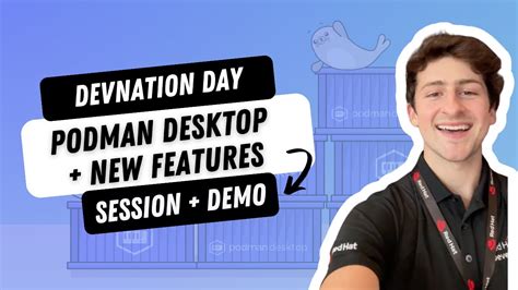 Podman Desktop For Containers And Kubernetes Live At Devnation Day