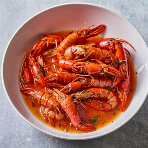 Premium Photo Luscious Crawfish Infusion