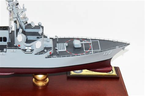 Uss John Basilone Ddg 122 24 Inch Mahogany Model Squadron Nostalgia