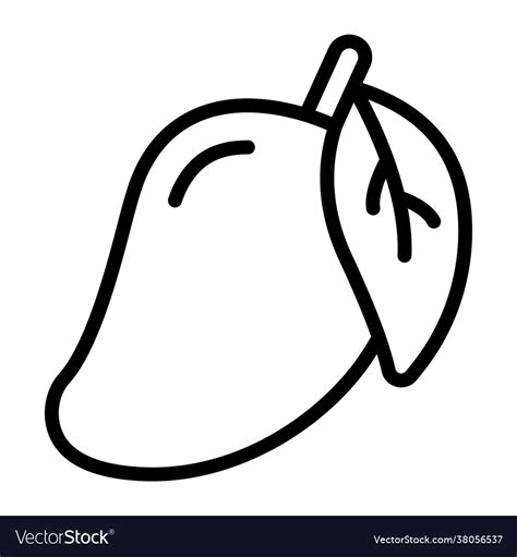 Mango Royalty Free Vector Image Vectorstock