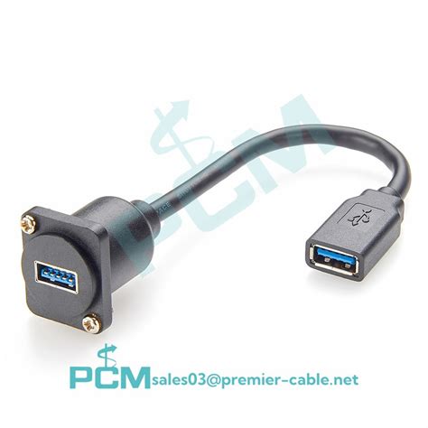 China D Type Panel Mount Cable Manufacturers Suppliers Factory Customized Service