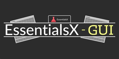 Github Snipertvmcessentialsx Gui Essentialsx Gui Is An Essentialsx Addon That Adds Some Guis