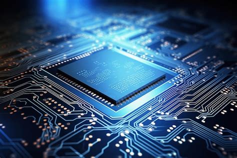 Premium Ai Image Ai Generative Microchip Digital Technology Concept