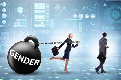 Gender Inequality Concept In Career Stock Image Image Of Female