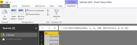 Build A Reusable Calendar Table With Power Query ⚡ Excelerator Bi