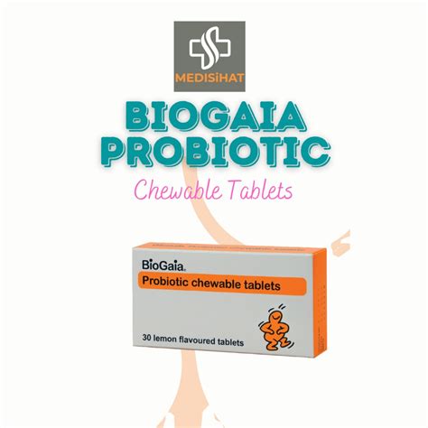 Biogaia Probiotic Chewable Tablets 30s Shopee Malaysia