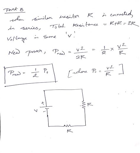 [solved] A Single Resistor Is Wired To A Battery As Shown In Figure Course Hero