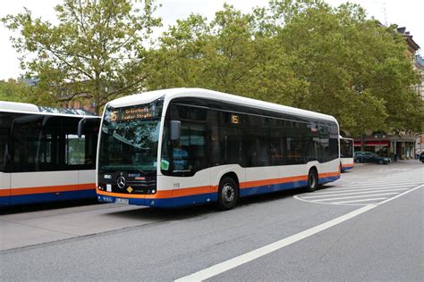 Eswe Verkehr Mercedes Benz Ecitaro Wagen 115 Am 17 08 21 In Wiesbaden Bus Bild De