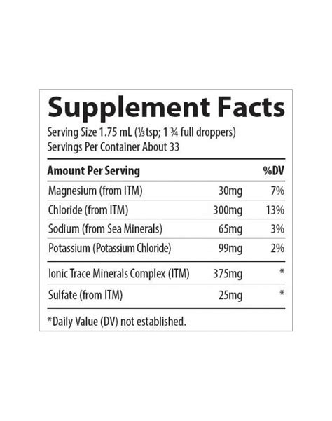 Trace Minerals Liquid Ionic Potassium 99mg