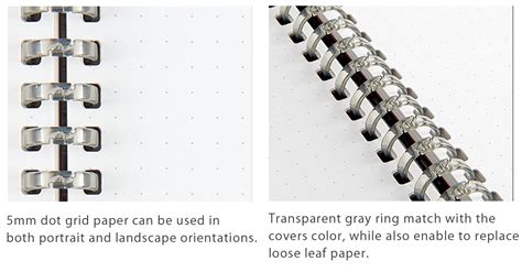 N 2671 Open Ring Note Books A6 Size Lihit Lab