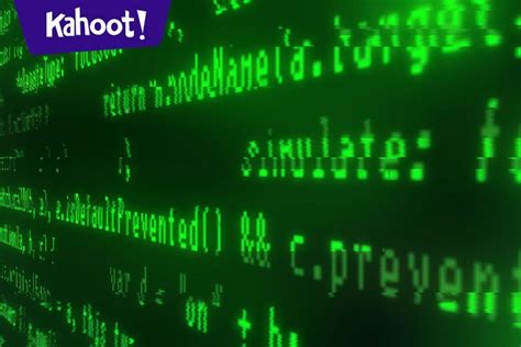 Programming With Python 1 Kahoot Quiz