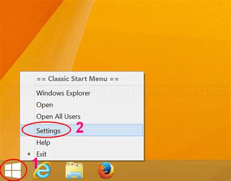 Get Classic Start Menu On Windows 8 With Classic Shell