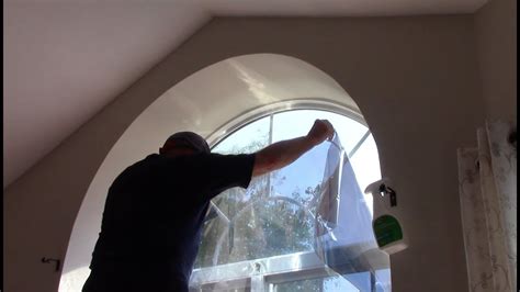 How To Install Home Window Tint - YouTube