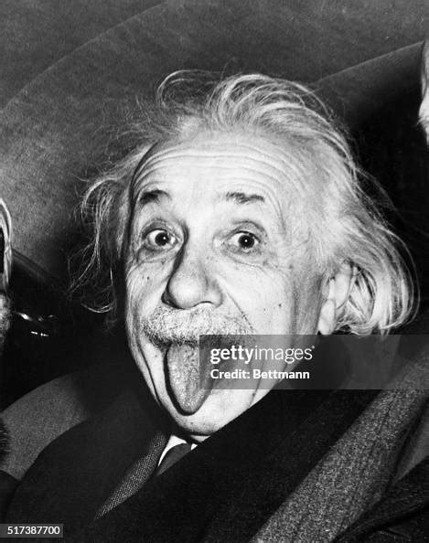 Albert Einstein Sticks Out His Tongue When Asked By Photographers To