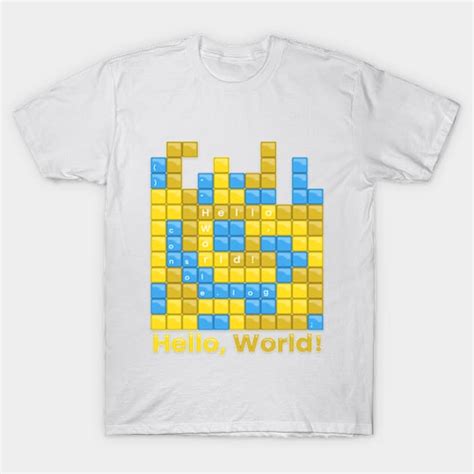 hello world javascript edition hello world javascript t shirt