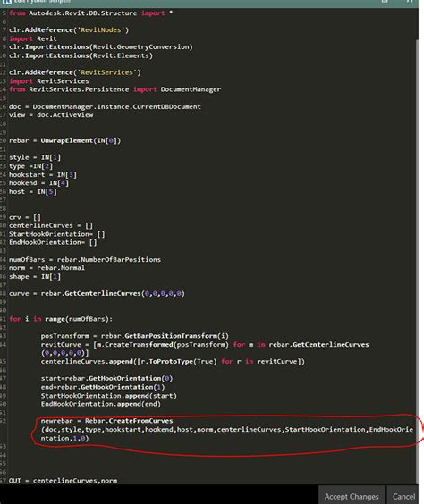 Creating Single Rebars From Curves Of Rebar Set Revit Dynamo