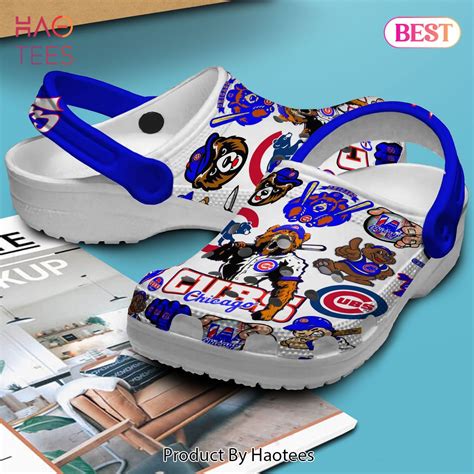 Chicago Cubs Mlb Sport Crocs Crocband Clogs Shoes Comfortable For Men