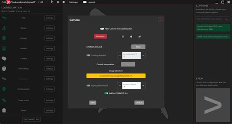How To Remotely Control Your ASCOM Camera With PLAY PrimaLuceLab