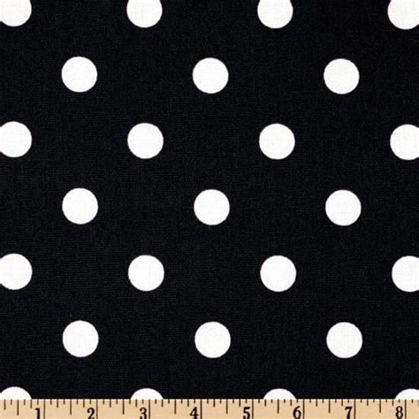 Black White Polka Dots Polka Dot Fabric Premier Prints Dotted Fabric