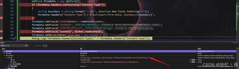 Unity Post请求发送fromdata数据content Typeunity Post Form Data Csdn博客