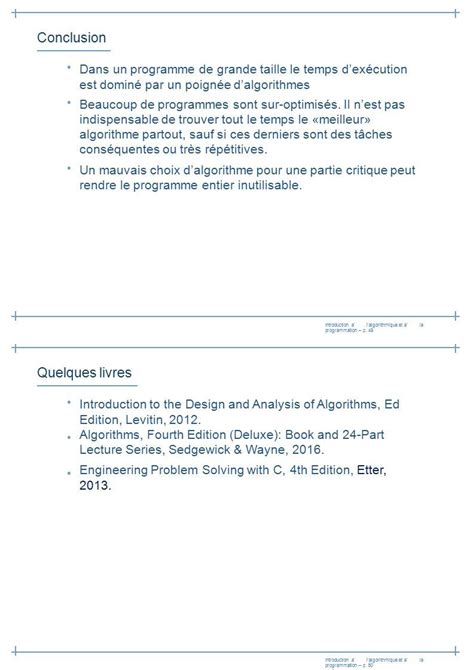 Introduction à Lalgorithmique Et à La Programmation Modified By Dr Mhamed Zineddine Insa Euro