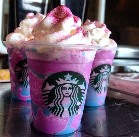 Starbucks Unicorn Frappuccino Recipe Bryont Blog