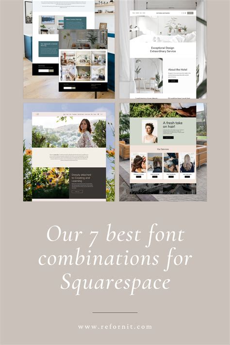 Our 7 Best Font Combinations For Squarespace — Refornit