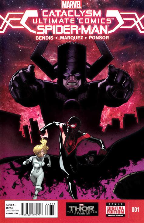 Cataclysm Ultimate Spider Man 1 [marvel Comic]
