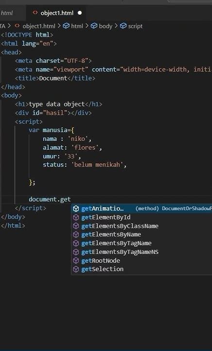 Type Data Object Javascript Javascript Javascriptbeginners