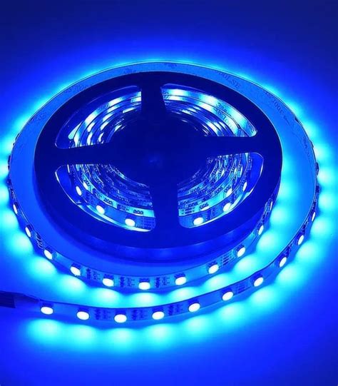 Tira Led Azul Ip20 Interior Smd5050 12v Atrapatuled