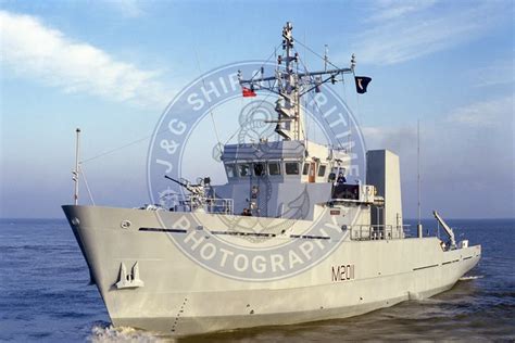 Royal Navy River Class Minesweeper Hms Orwell M2011 6x4 10x15